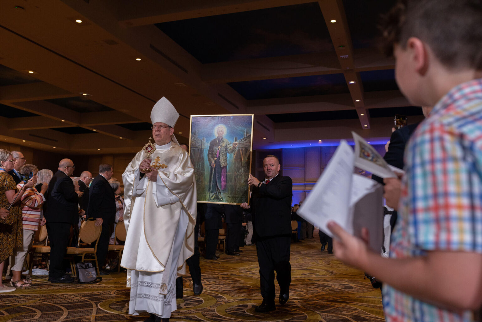 Palaimintojo Teofiliaus relikvijos pagerbtos Kolumbo riterių ...